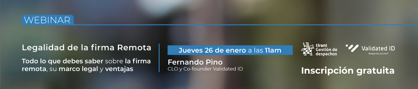 Ventajas de la firma remota: lo que debes saber | Tirant lo Blanch España